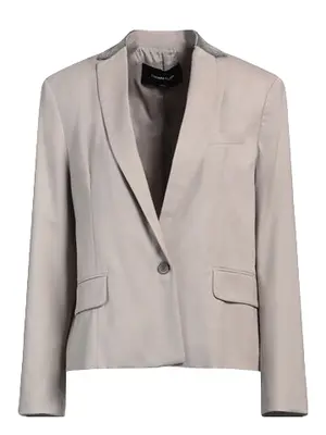 Fabiana Filippi Single-breasted Blazer - Grey