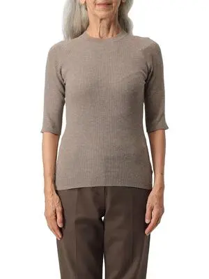 Brunello Cucinelli Ribbed Knit Sweater - Brown