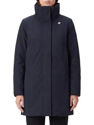 K-WAY K-WAY Marla Padded Nylon Windbreaker Jacket Blue