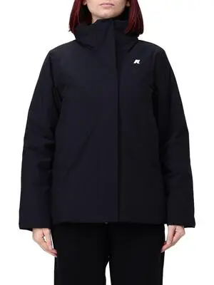 K-WAY Marla Padded And Hooded Water-repellent Windbreaker Jacket - Black