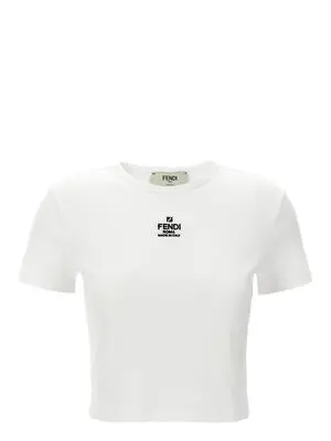 FENDI '' Cropped T Shirt