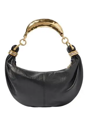 Chloé Chloé Small Leather Shoulder Bag Black