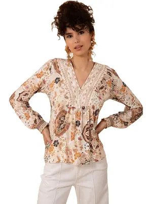 Hale Bob Hale Bob Daniella Jersey Top Neutral
