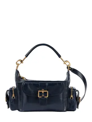 Chloé Medium Leather Camera Bag - Blue