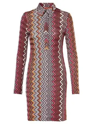 Missoni Missoni Zigzag Shirt Dress Multicoloured
