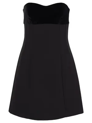 Max Mara Trani Strapless Mini Dress - Black
