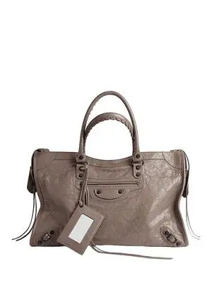 Balenciaga Le City Large Bag - Dark Noix