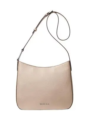 Michael Kors Kensington Small Leather Crossbody - Light Sand