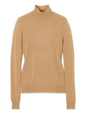 JOSEPH Cashmere Turtleneck Sweater - Sand