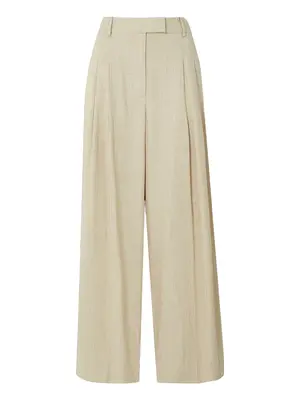 BY MALENE BIRGER Cymbaria Wide-leg Pants - Beige
