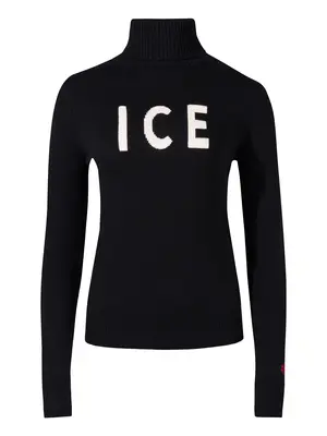 Perfect Moment Ice Turtleneck - Black
