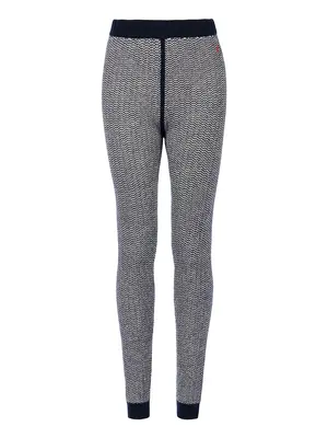 Perfect Moment Zig-zag Legging - Navy
