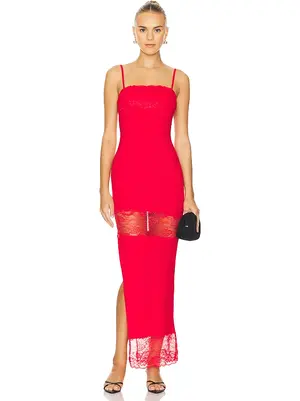 Superdown Gemma Maxi Dress - Red