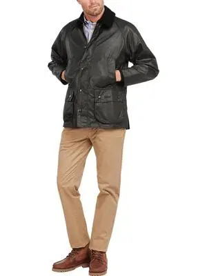 Barbour Classic Bedale Waxed Cotton Jacket Black