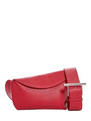 Alexander McQueen McQueen T-Bar Sling Bag Dark Red