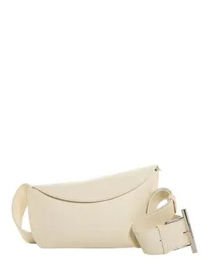Alexander McQueen T-bar Sling Bag - Ivory/gold