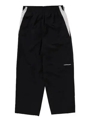 A BATHING APE Nylon Loose Fit Track Pants - Black