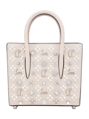 CHRISTIAN LOUBOUTIN Christian Louboutin Paloma Mini Top Handle Bag Beige