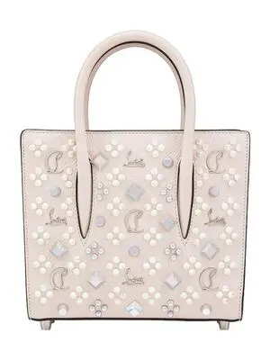 CHRISTIAN LOUBOUTIN Christian Louboutin Paloma Mini Top Handle Bag Leche