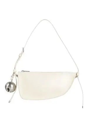 Burberry Handbag In Lambskin - Cream