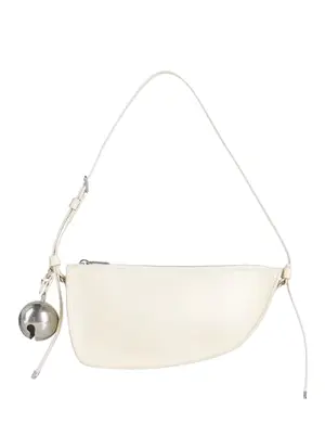 Burberry Handbag In Lambskin - White