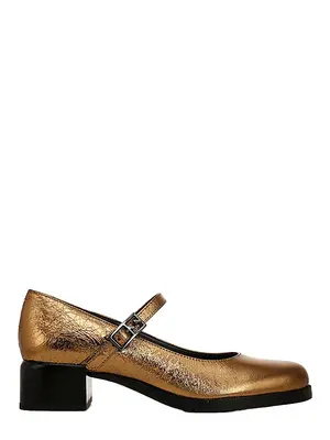Franco Sarto Pesara Mary Jane Heels Brown