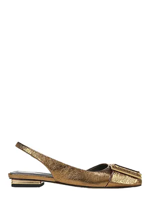Franco Sarto Tracy Slingback Flats Brown