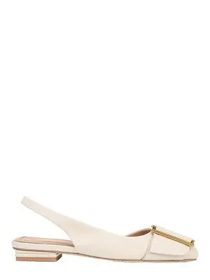 Franco Sarto Tracy Slingback Flats White
