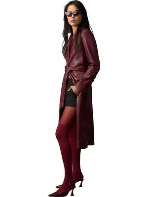 REFORMATION Natasha Pumps Wine