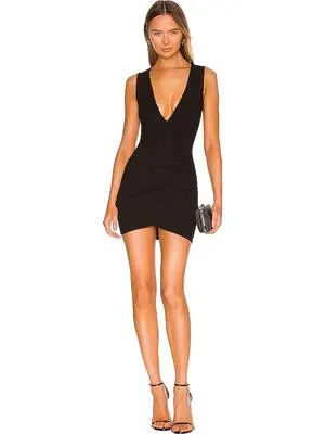 Superdown Skye Mini Dress Black