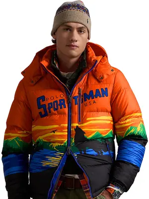 Ralph Lauren Ralph Lauren The Gorham Polo Sportsman Down Jacket Great Outdoors Print