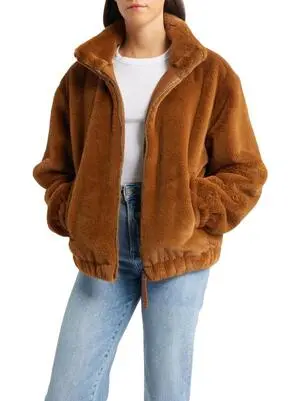 UGG UGG Faux Fur Jacket Deco