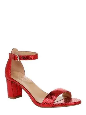 Naturalizer Naturalizer Vera Glitz Ankle Strap Sandal Red
