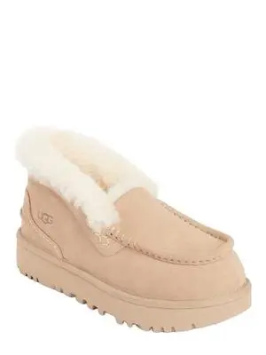 UGG Ansley Parc Genuine Shearling Platform Slipper - San