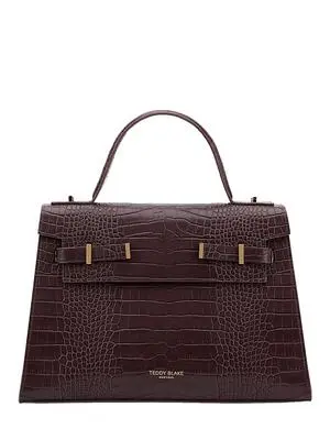 TEDDY BLAKE Ava Croco 14 Darkbrown