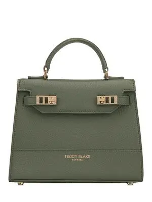 TEDDY BLAKE Kim Stampatto 9 Shoulder Bag Olive