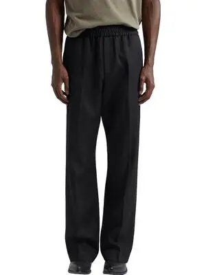 GOLDEN GOOSE Lennon Virgin Wool Twill Joggers - Black