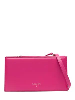 Patrizia Pepe Leather Shoulder Bag - Pink