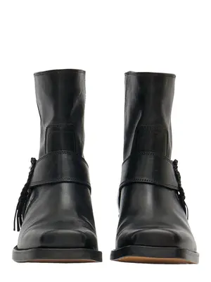 Isabel Marant 40mm Akson Gaucho Boots - Black