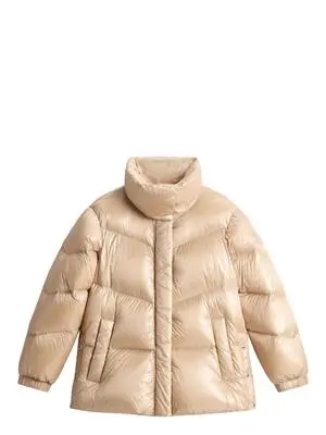 Woolrich Aliquippa Puffer Jacket - Neutrals