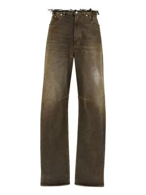 MAISON MARGIELA Acid-wash Jeans - Brown