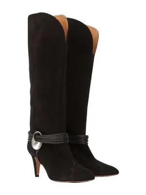 Isabel Marant Lestany Mid-calf Boots - Black