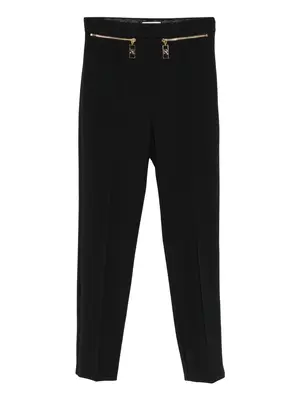 ELISABETTA FRANCHI Elisabetta Franchi Straight-Leg Crepe Trousers