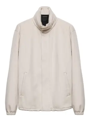 Prada Cashmere Jacket - Neutrals