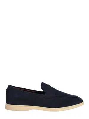 BOUGEOTTE Bougeotte Logo-appliqué Detailing Loafers Dark Blue