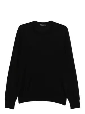 Dolce & Gabbana Fine-knit Sweater - Black