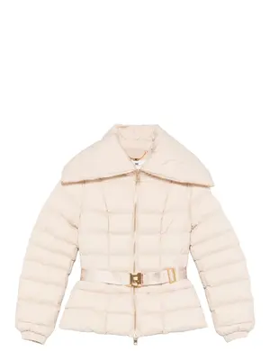 Elisabetta Franchi Padded Jacket - Neutrals