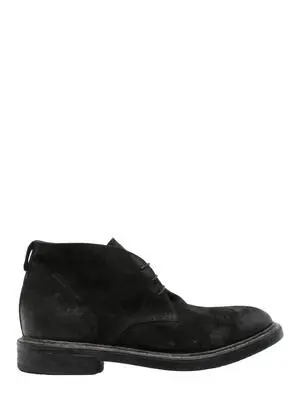 MOMA Moma Tuscany Derby Shoes In Black Suede