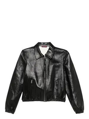 Gucci Leather Jacket - Black