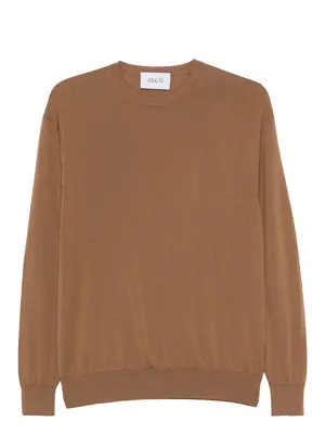 D4.0 D4.0 Fine-Knit Sweater Brown
